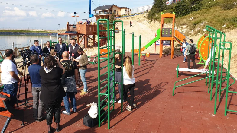 Otvorena Olimpijska arena – igraonica za djecu i teretana na otvorenom ...